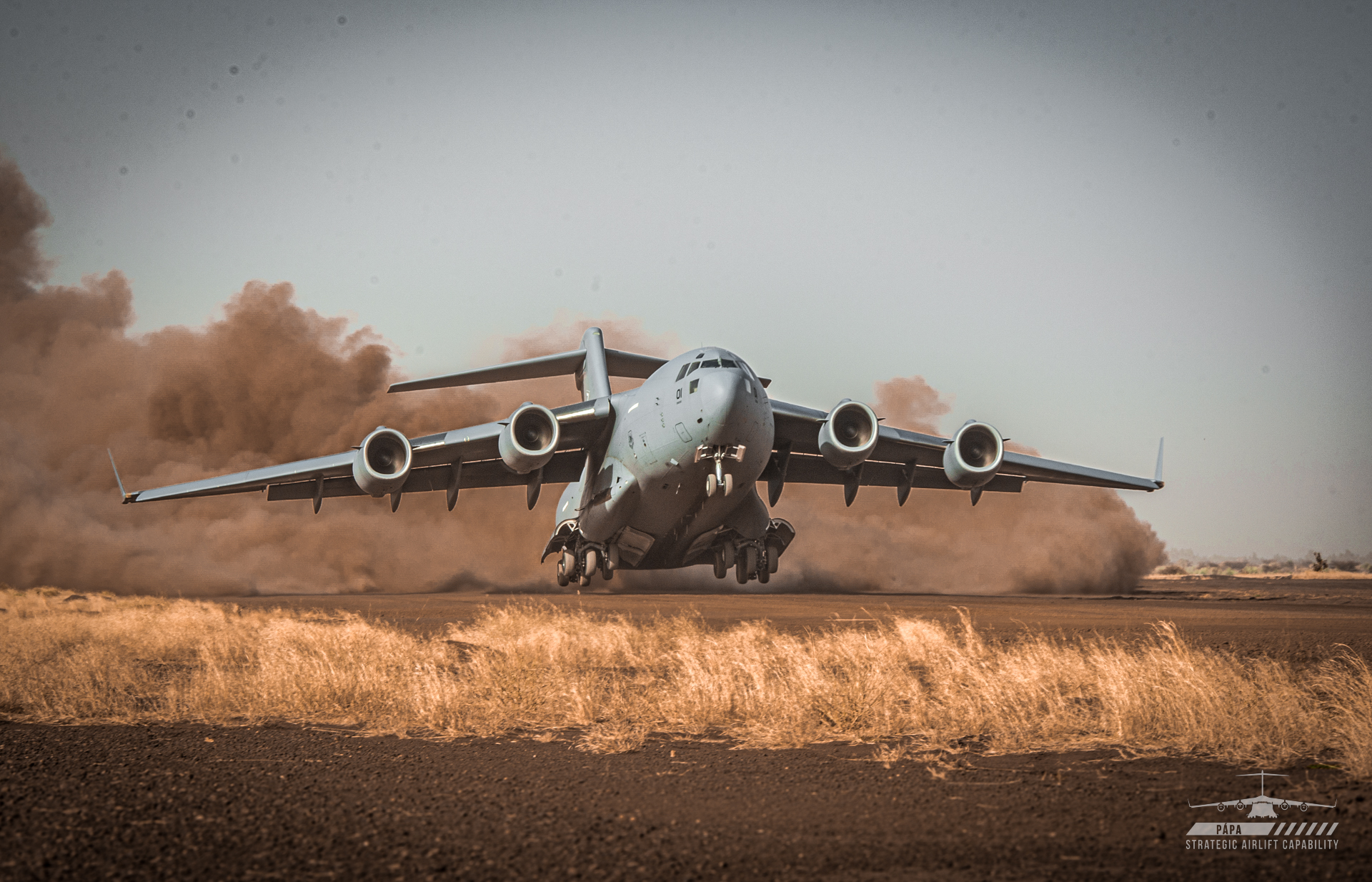 Boeing C-17A Globemaster III turun lentonäytökseen - Siivet