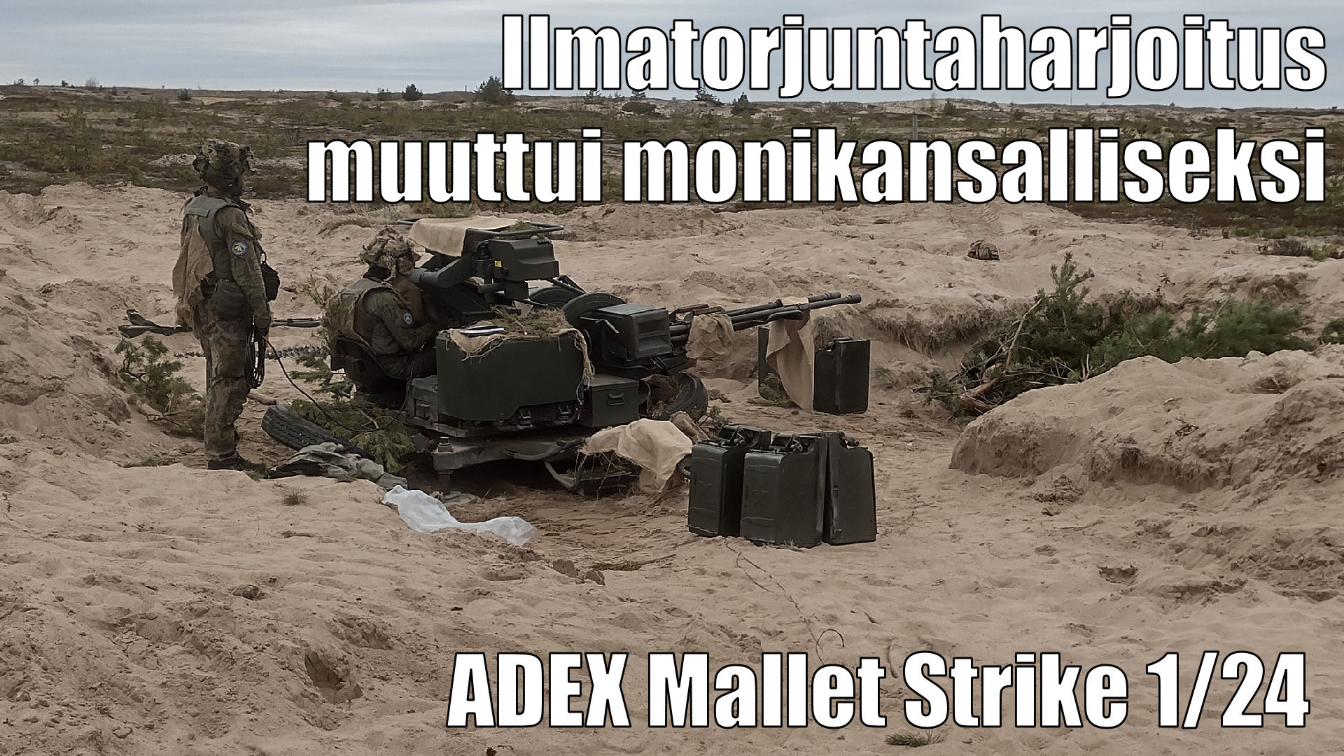 Suomalainen ilmatorjuntaharjoitus kasvaa monikansalliseksi - Siivet